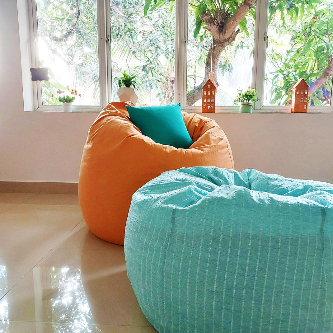 Round Beanbags - Indoor – Beanbags and Cushions by ZAHAARA Sanctuary